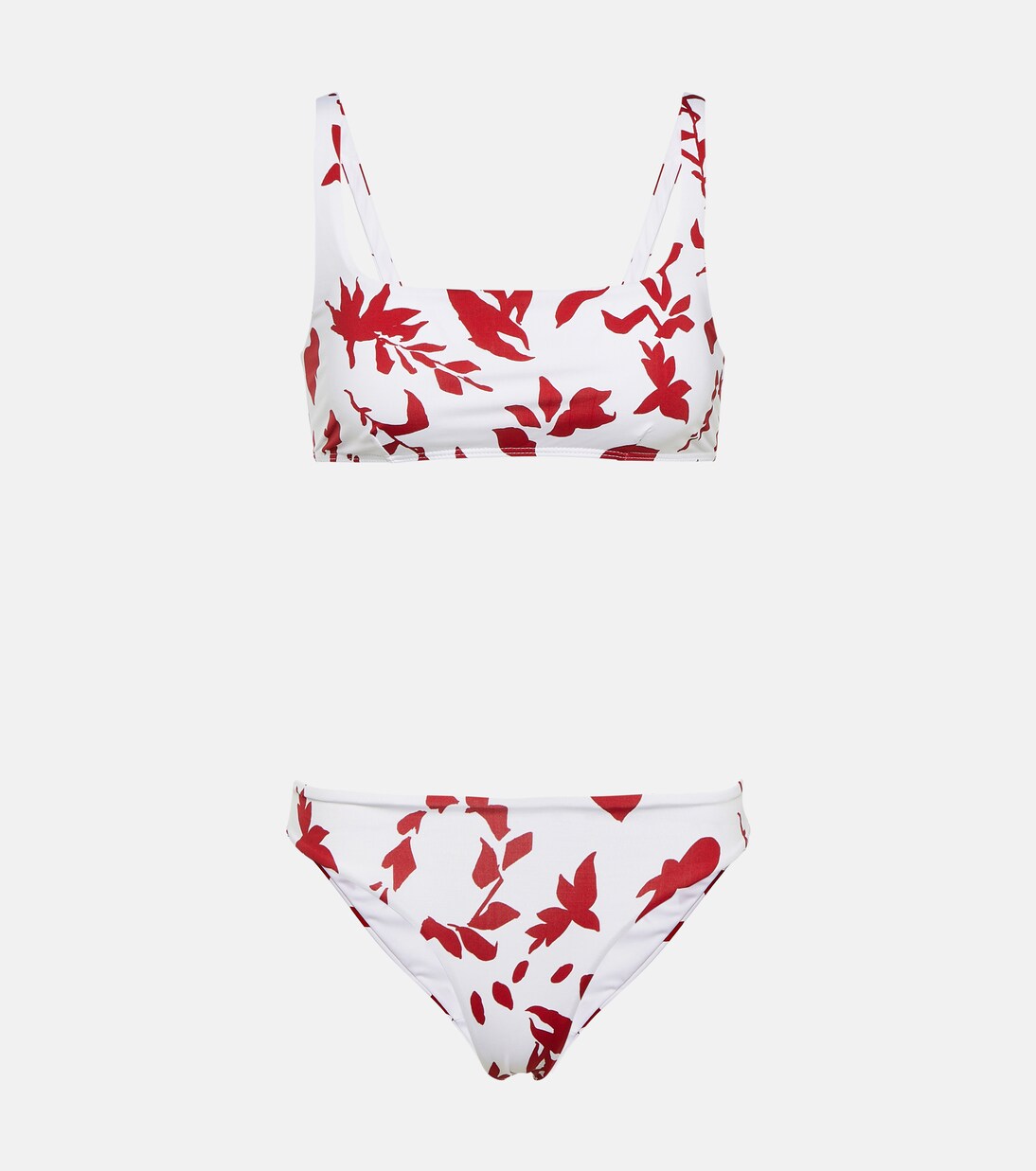 Beatrix printed bikini in red - Emilia Wickstead | Mytheresa