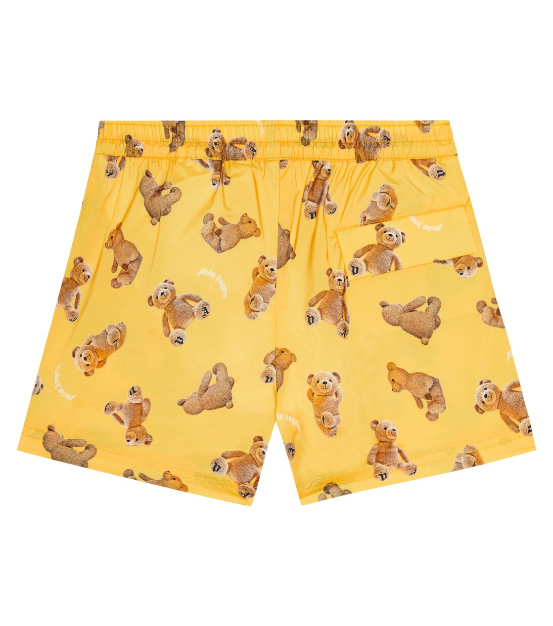 Bear swim trunks in yellow - Palm Angels Kids | Mytheresa