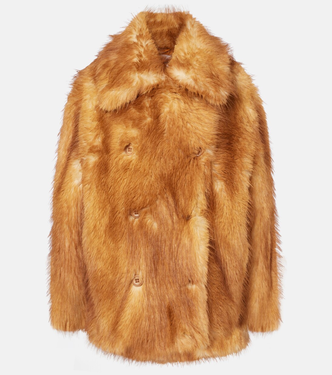Mantel Urban Jungle aus Faux Fur in Braun - Dorothee Schumacher | Mytheresa