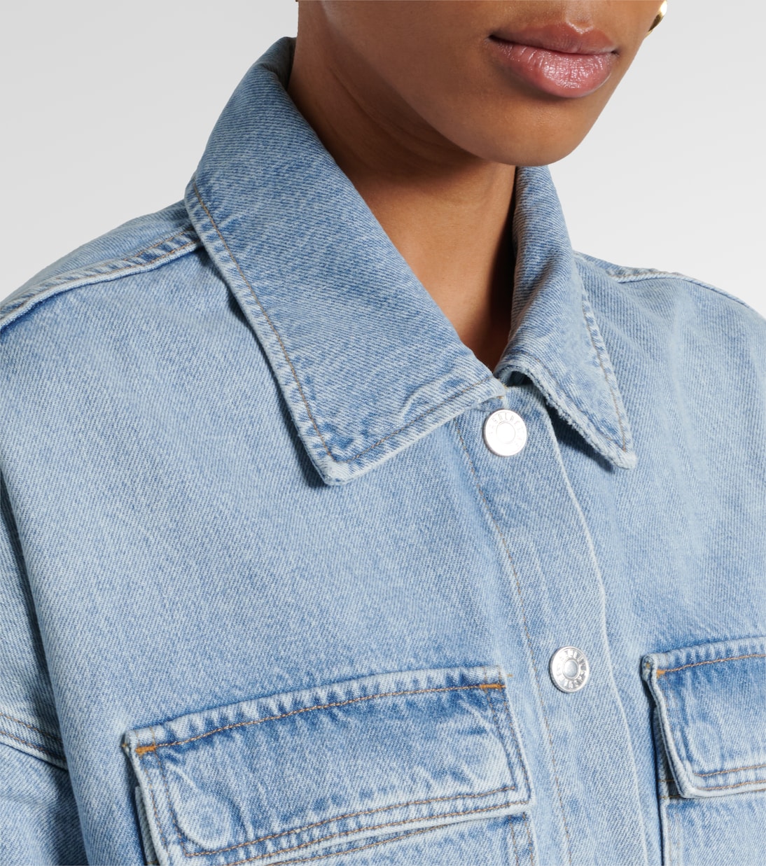 Luka denim jacket in blue - Agolde | Mytheresa