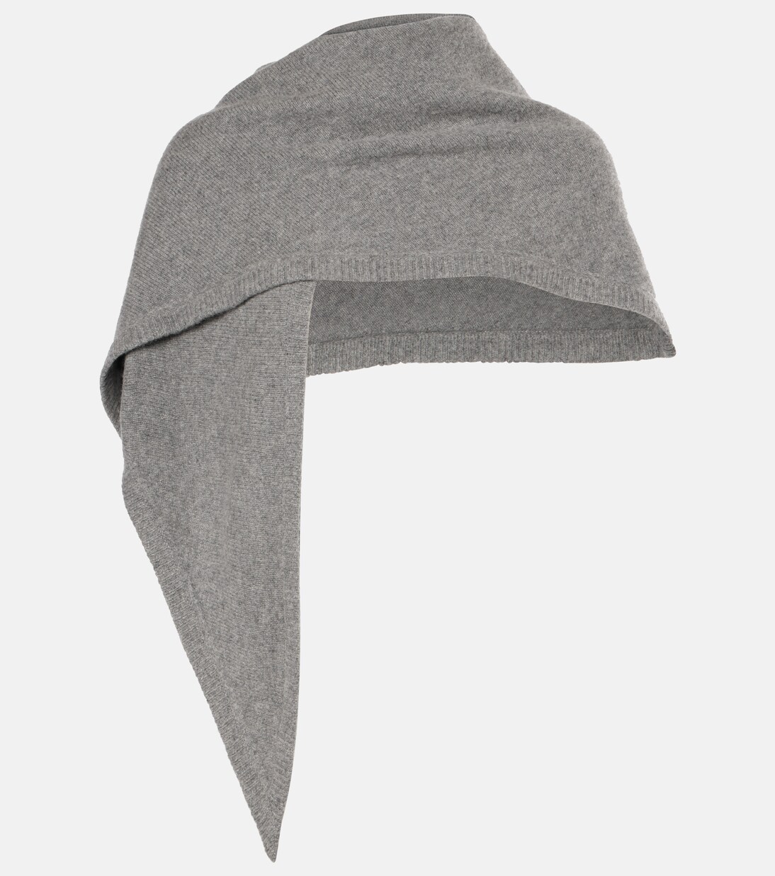Bufanda de lana y cachemir en gris - Toteme | Mytheresa