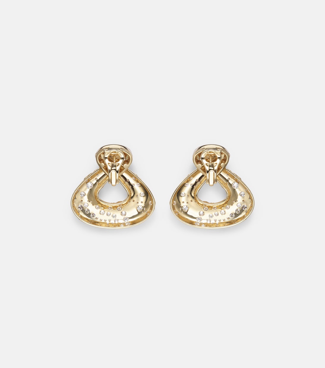 Annec 18kt gold earrings with diamonds in gold - Marina B | Mytheresa