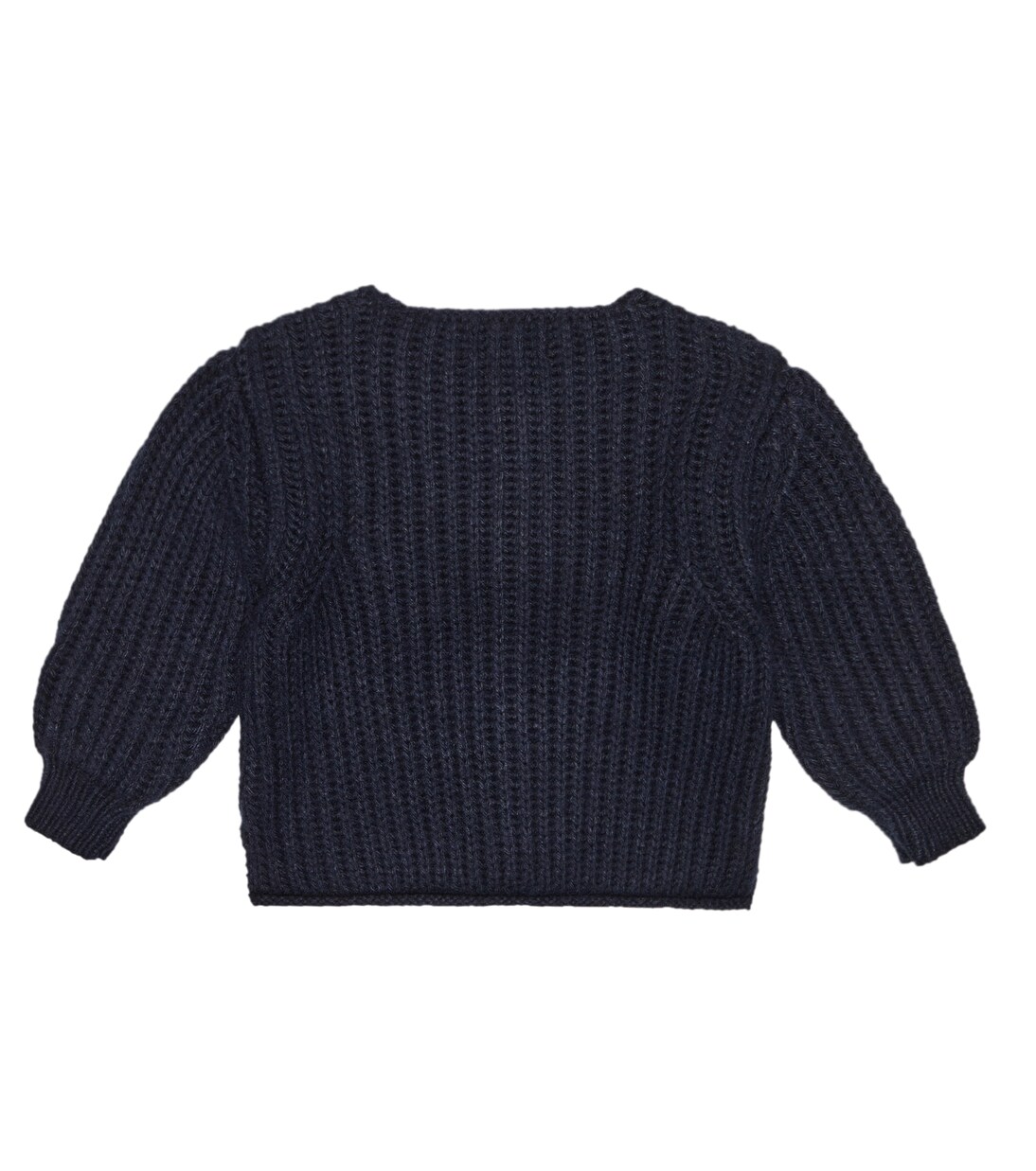 Baby Rea ribbed-knit cardigan in blue - 1 In The Family | Mytheresa