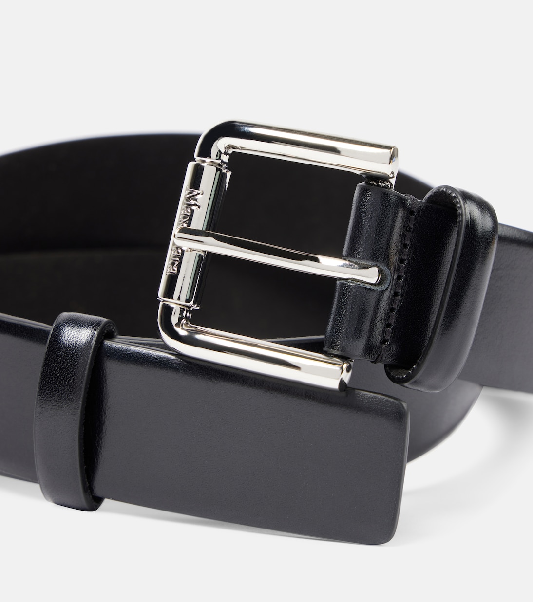 Leather belt in black - Max Mara | Mytheresa