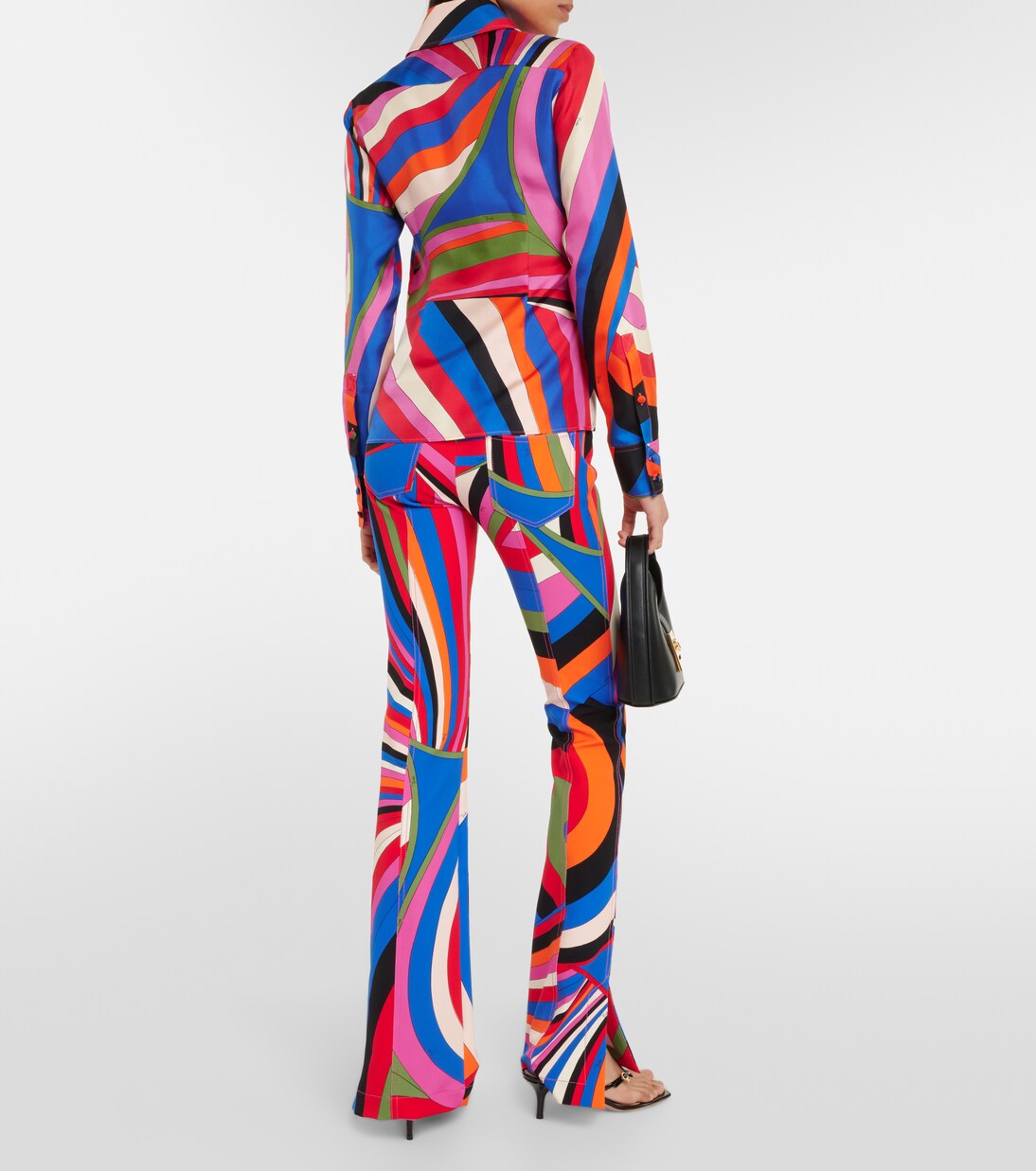 Iride silk shirt in multicoloured - Pucci | Mytheresa