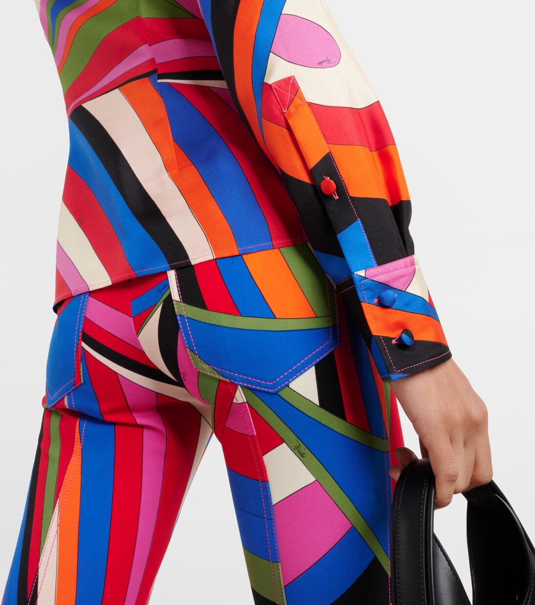 Iride silk shirt in multicoloured - Pucci | Mytheresa
