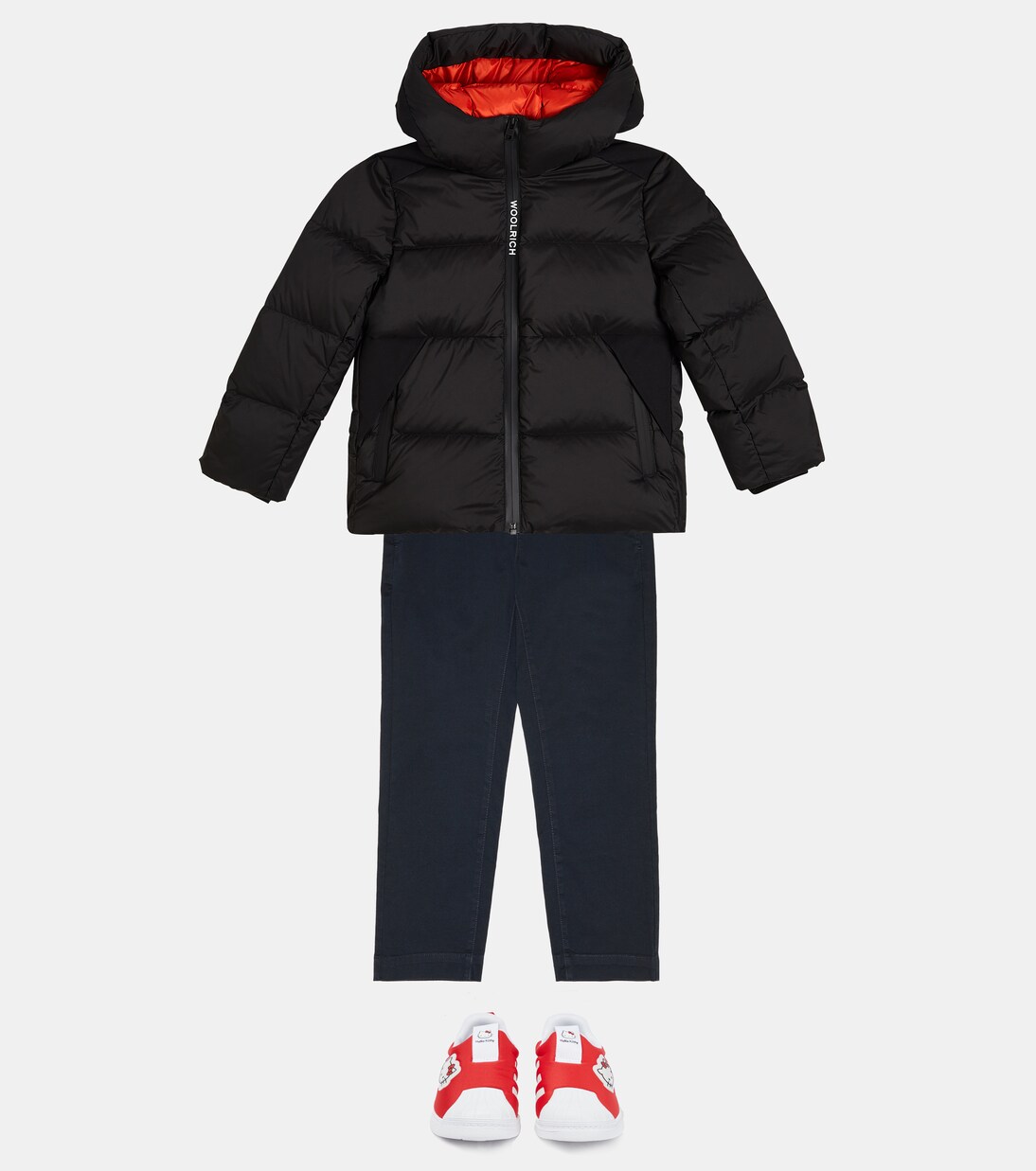 Down coat in black - Woolrich Kids | Mytheresa