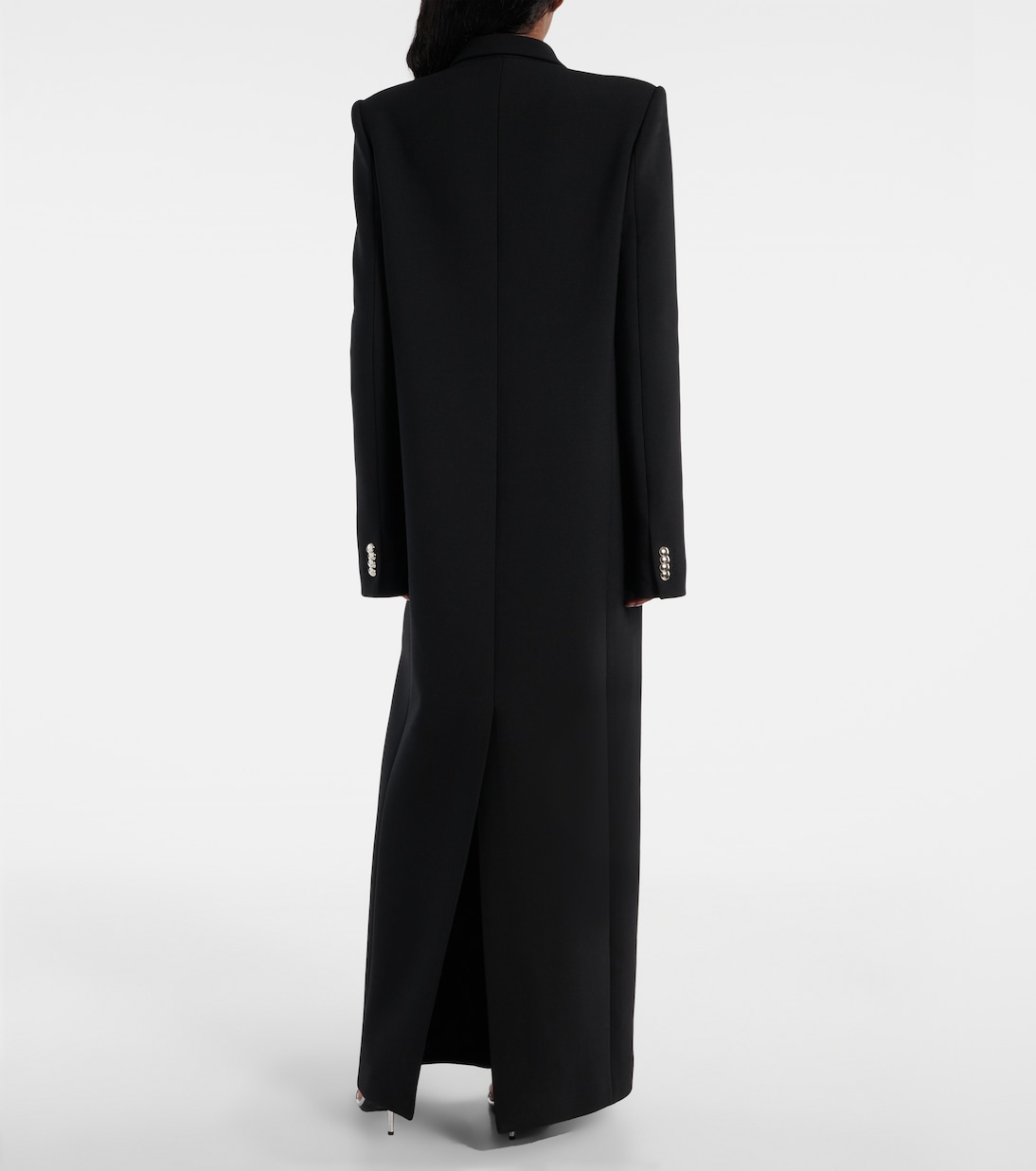 Saphra wool-blend coat in black - Khaite | Mytheresa