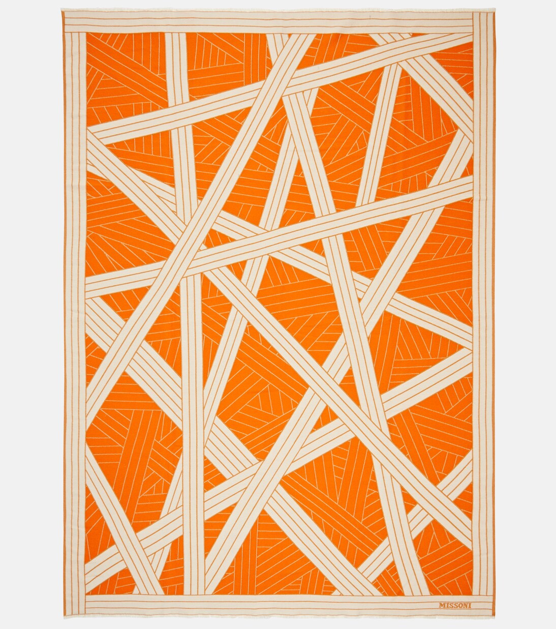 Nastri throw in orange - Missoni | Mytheresa