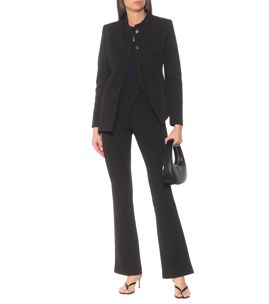 Motion single-breasted blazer in black - Coperni | Mytheresa