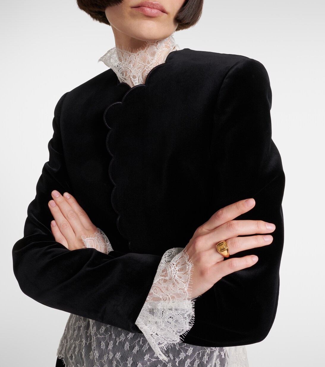 Chloé Charms embellished ring in gold - Chloe | Mytheresa