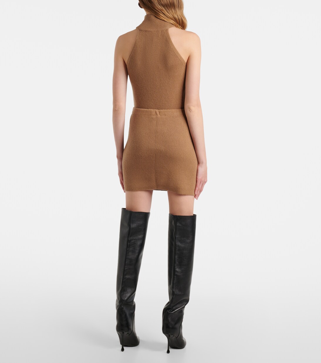 Minifalda Mindy de cachemir en marrón - Lisa Yang | Mytheresa
