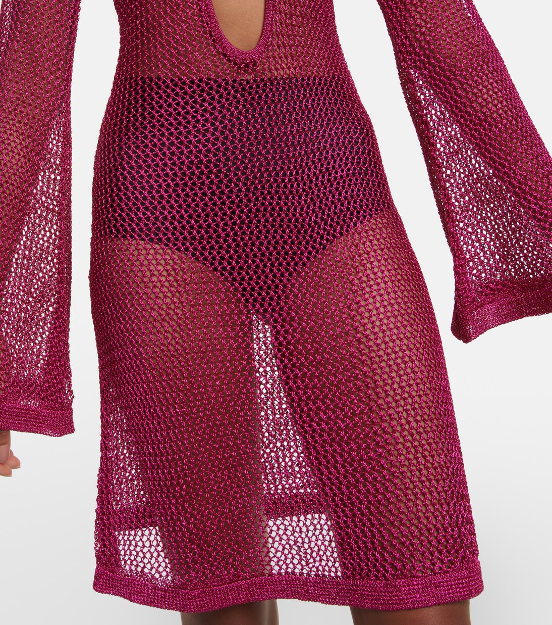 Ethan crochet minidress in pink - Dodo Bar Or | Mytheresa