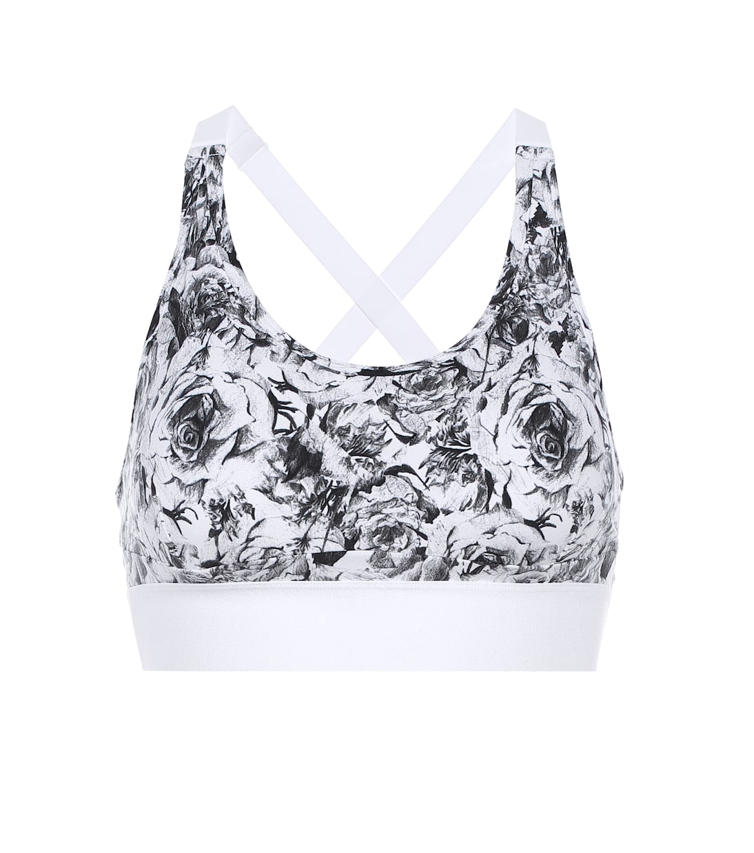 Baird floral sports bra in white - Varley | Mytheresa