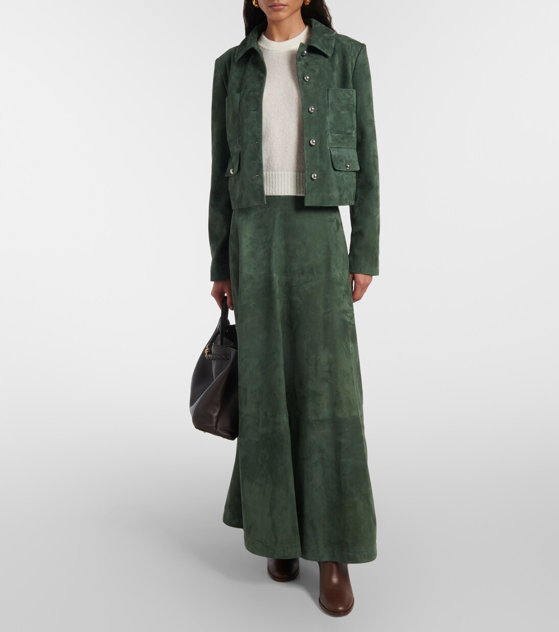 Top Ty en mezcla de lana y alpaca en blanco - Altuzarra | Mytheresa