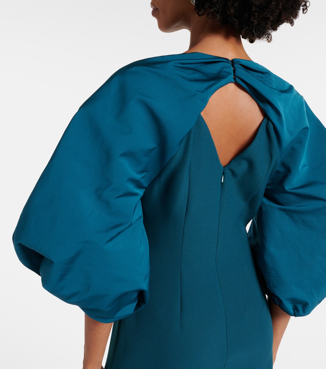 Embellished gown in green - Safiyaa | Mytheresa