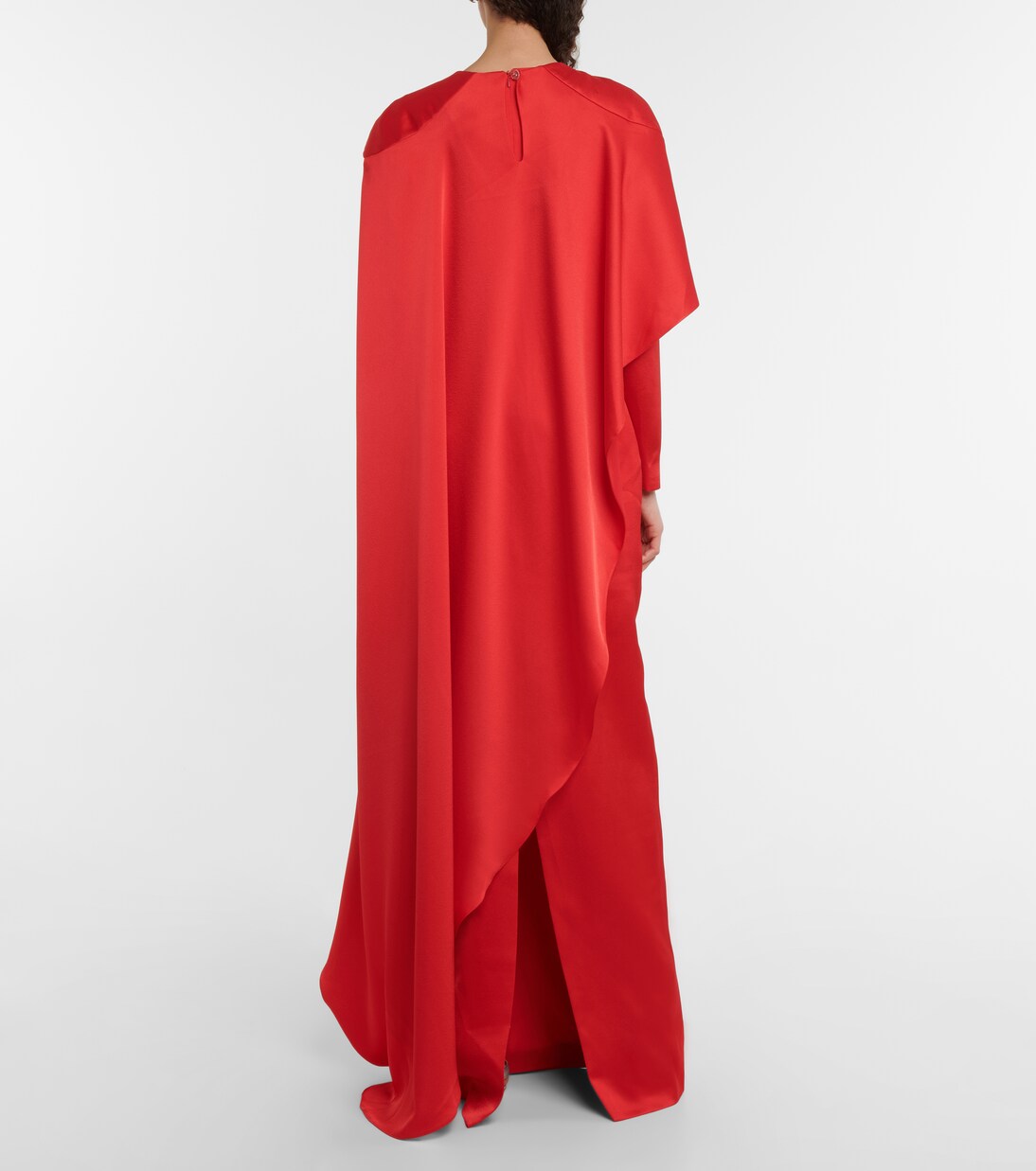 Robe longue en satin en rouge – Rasario | Mytheresa