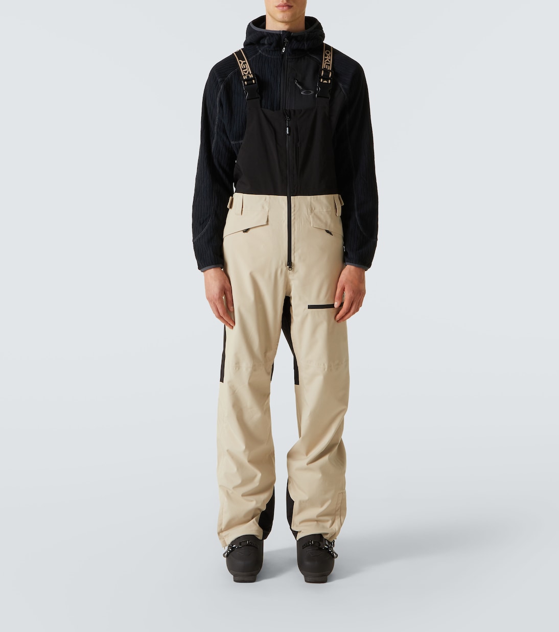 TNP Shell Bib ski salopettes in beige - Oakley | Mytheresa