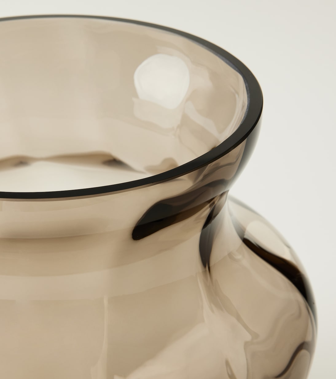 Marika Large glass vase in beige - Klimchi | Mytheresa