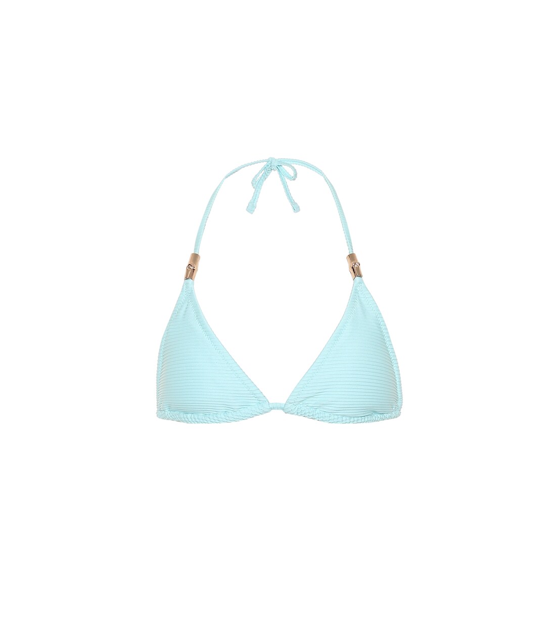 Marseille triangle bikini top in blue - Heidi Klein | Mytheresa
