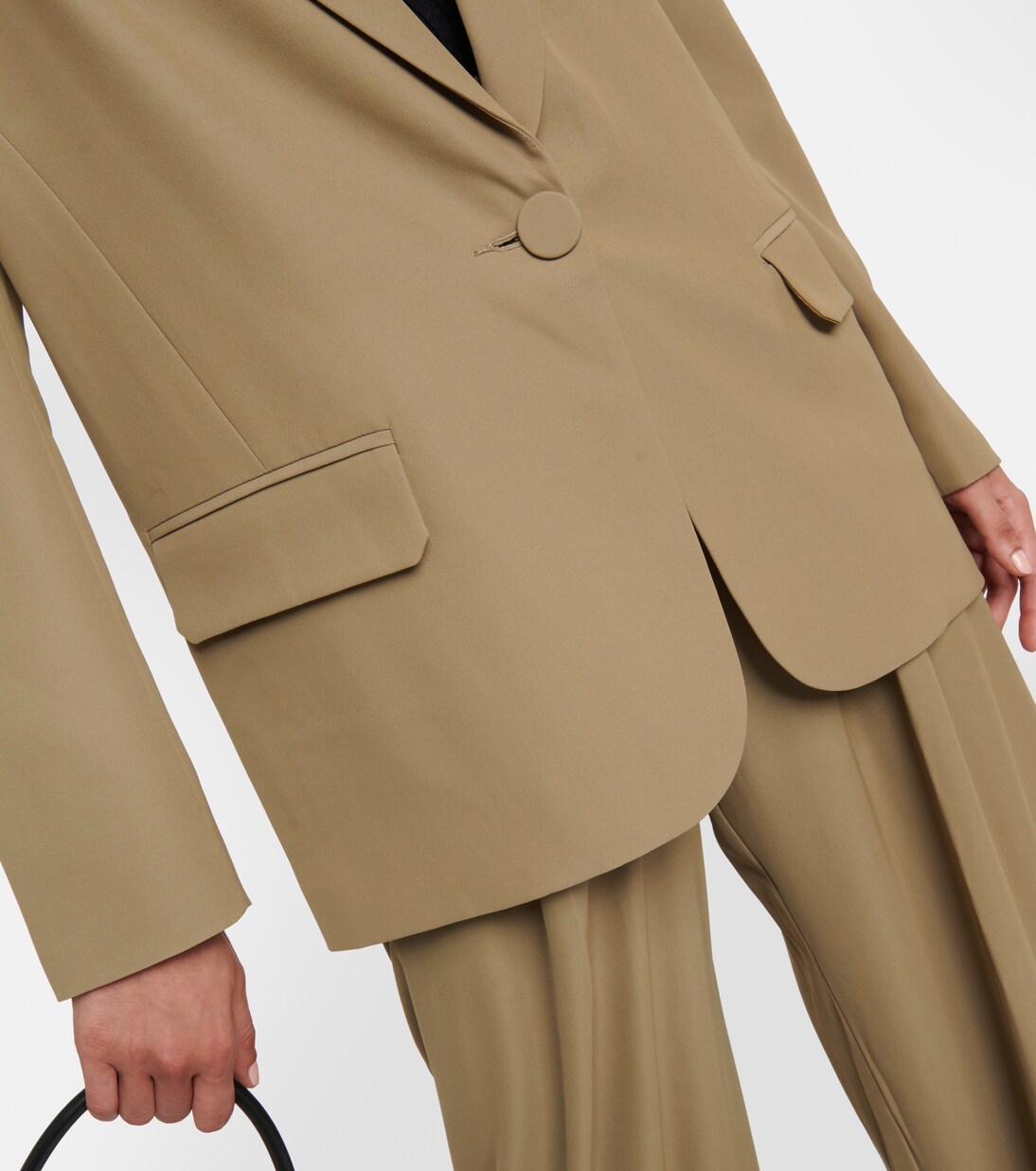 Single-breasted blazer in brown - The Sei | Mytheresa