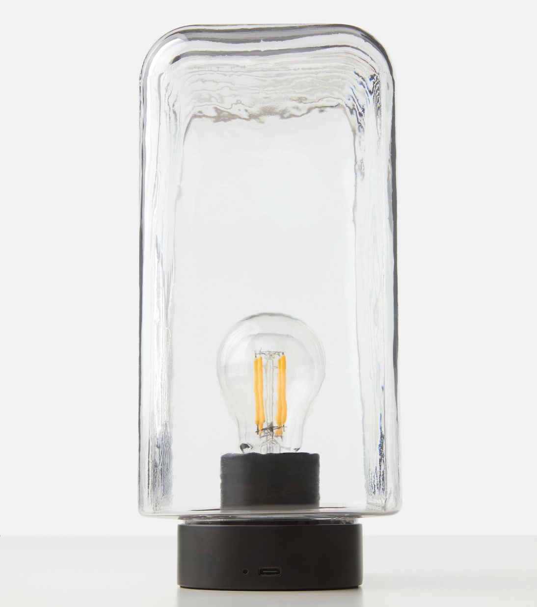 Lari Mini portable lamp by Angelo Mangiarotti in white - Karakter ...