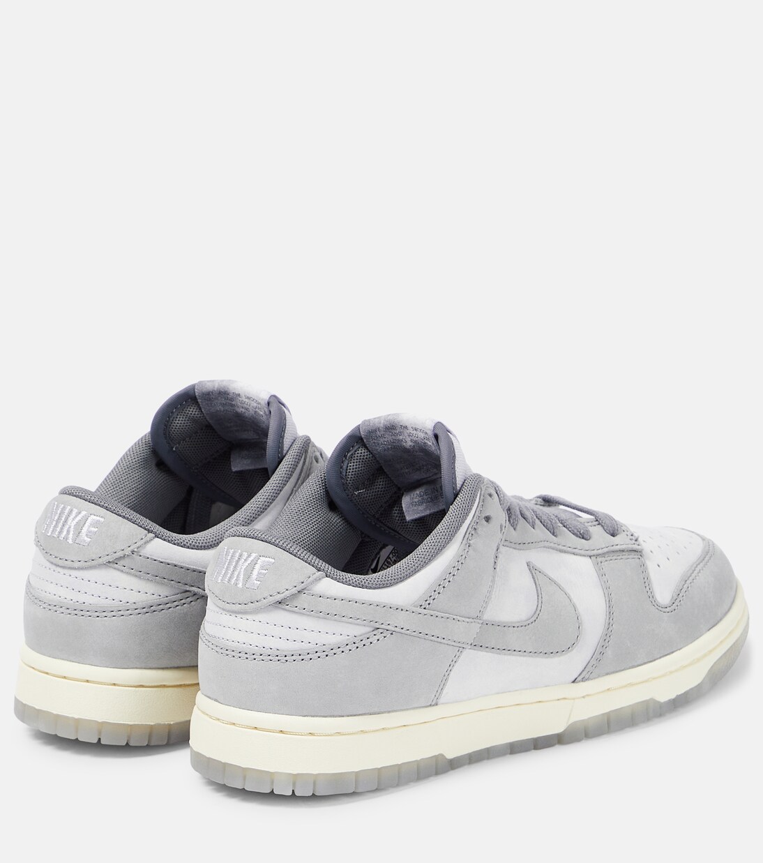 Dunk leather sneakers in grey - Nike | Mytheresa