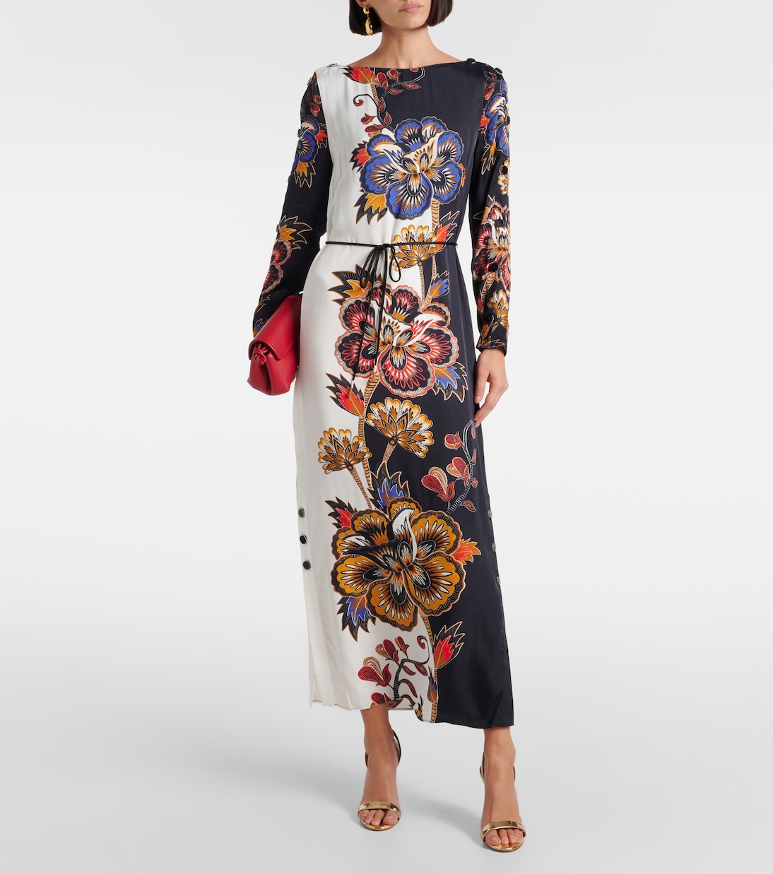 Floral maxi dress in multicoloured - Farm Rio | Mytheresa