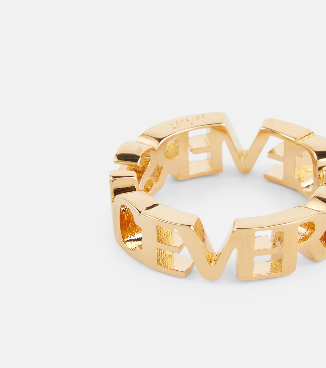 Logo ring in multicoloured - Versace | Mytheresa