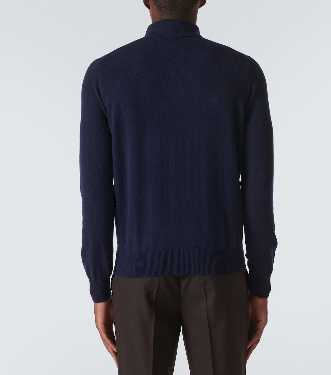 Cashmere polo shirt in blue - Rubinacci | Mytheresa
