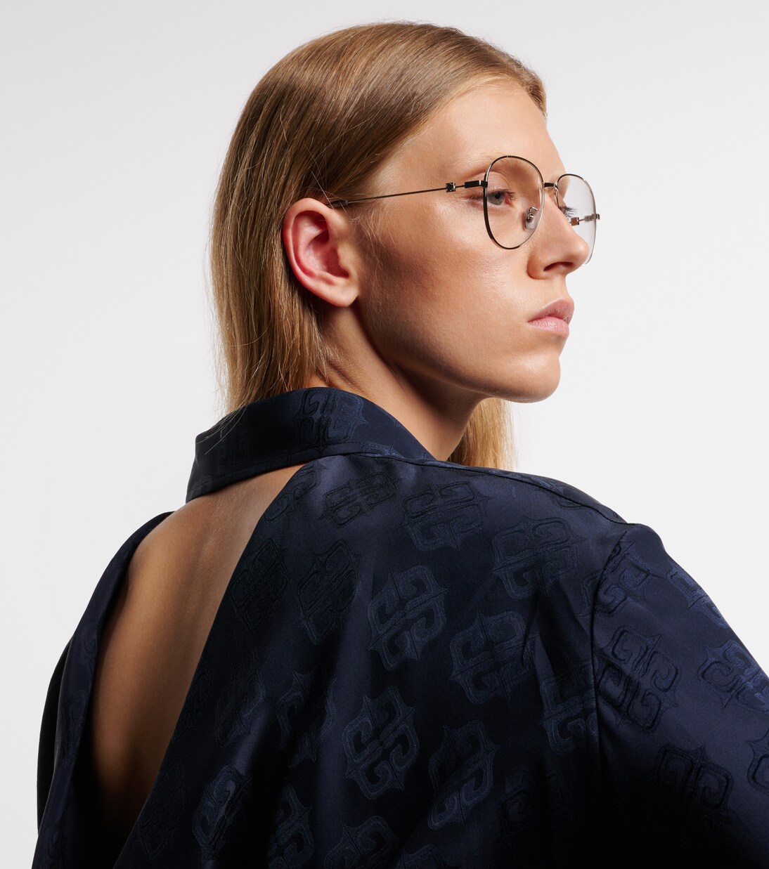 GV Speed aviator glasses in metallic - Givenchy | Mytheresa