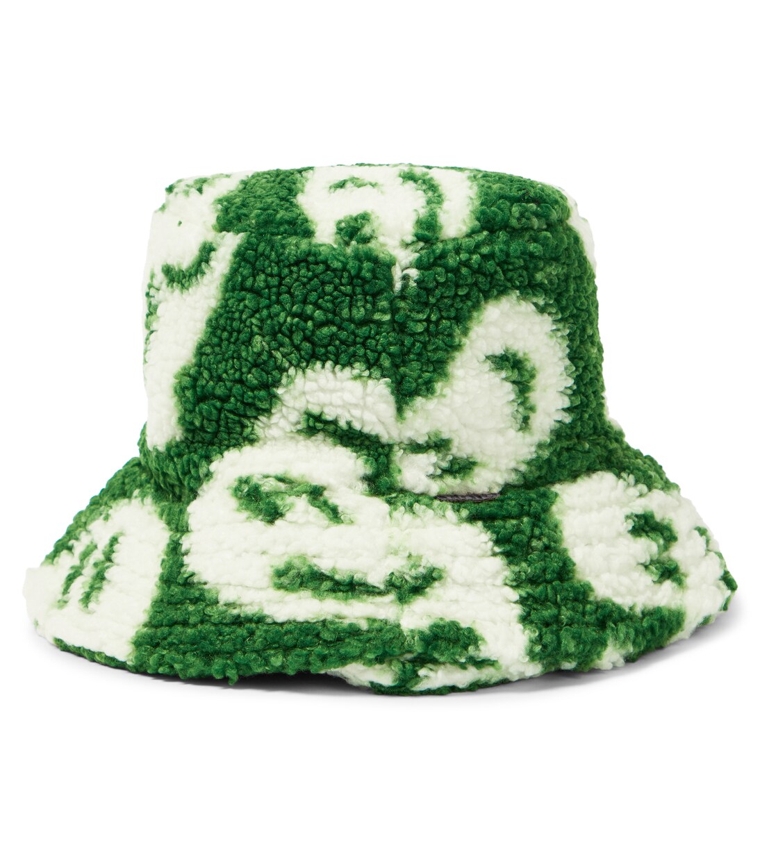 Shippy faux shearling bucket hat in green - Molo | Mytheresa