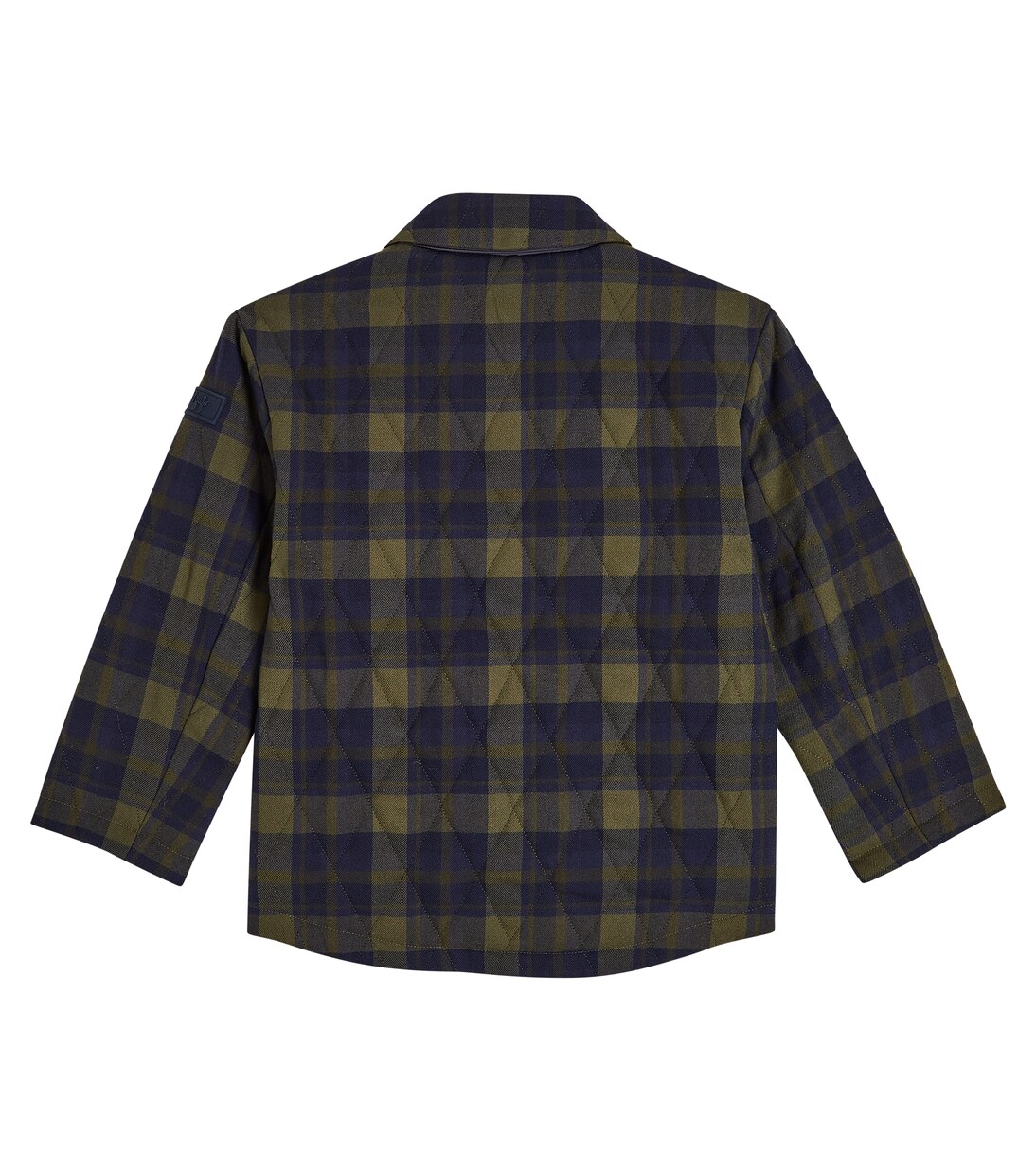 Quilted checked puffer jacket in green - Il Gufo | Mytheresa