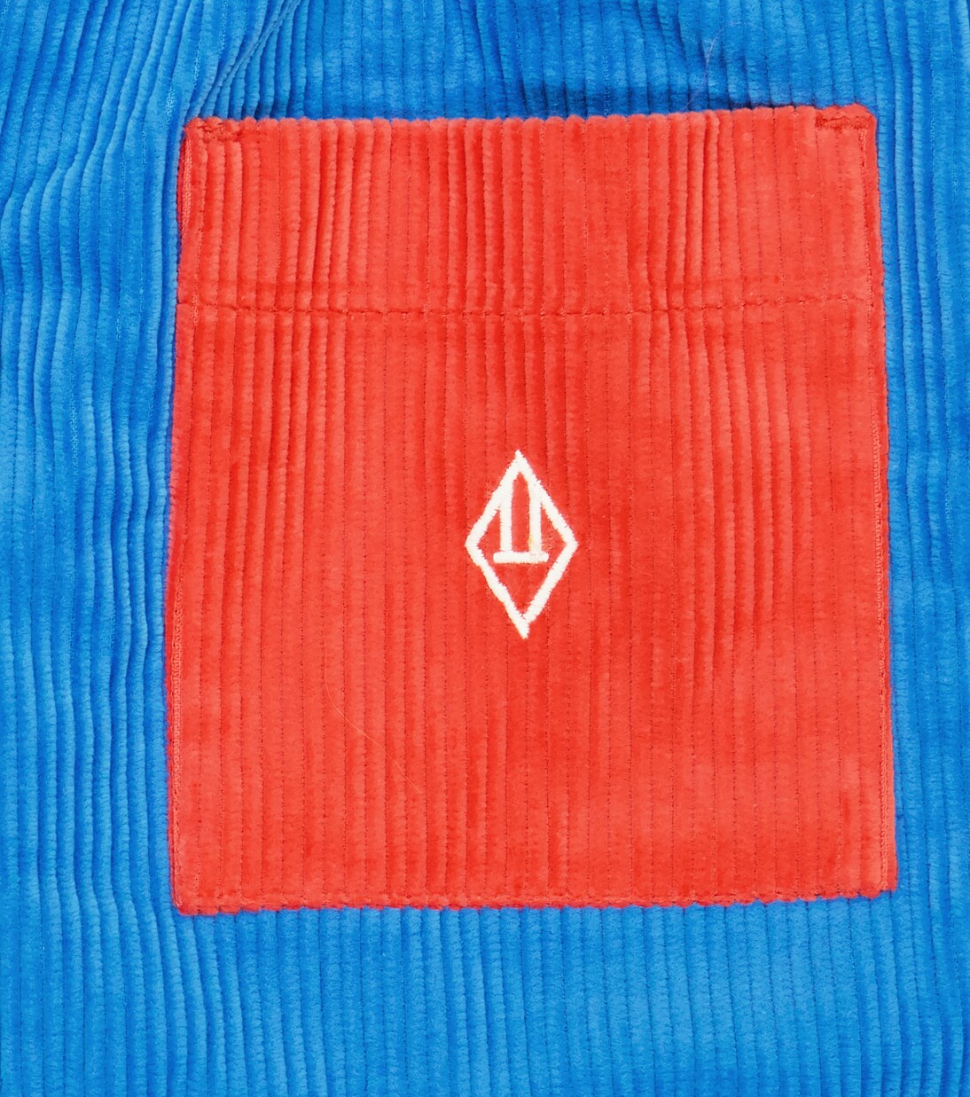 Emu colorblocked corduroy pants in red - The Animals Observatory ...