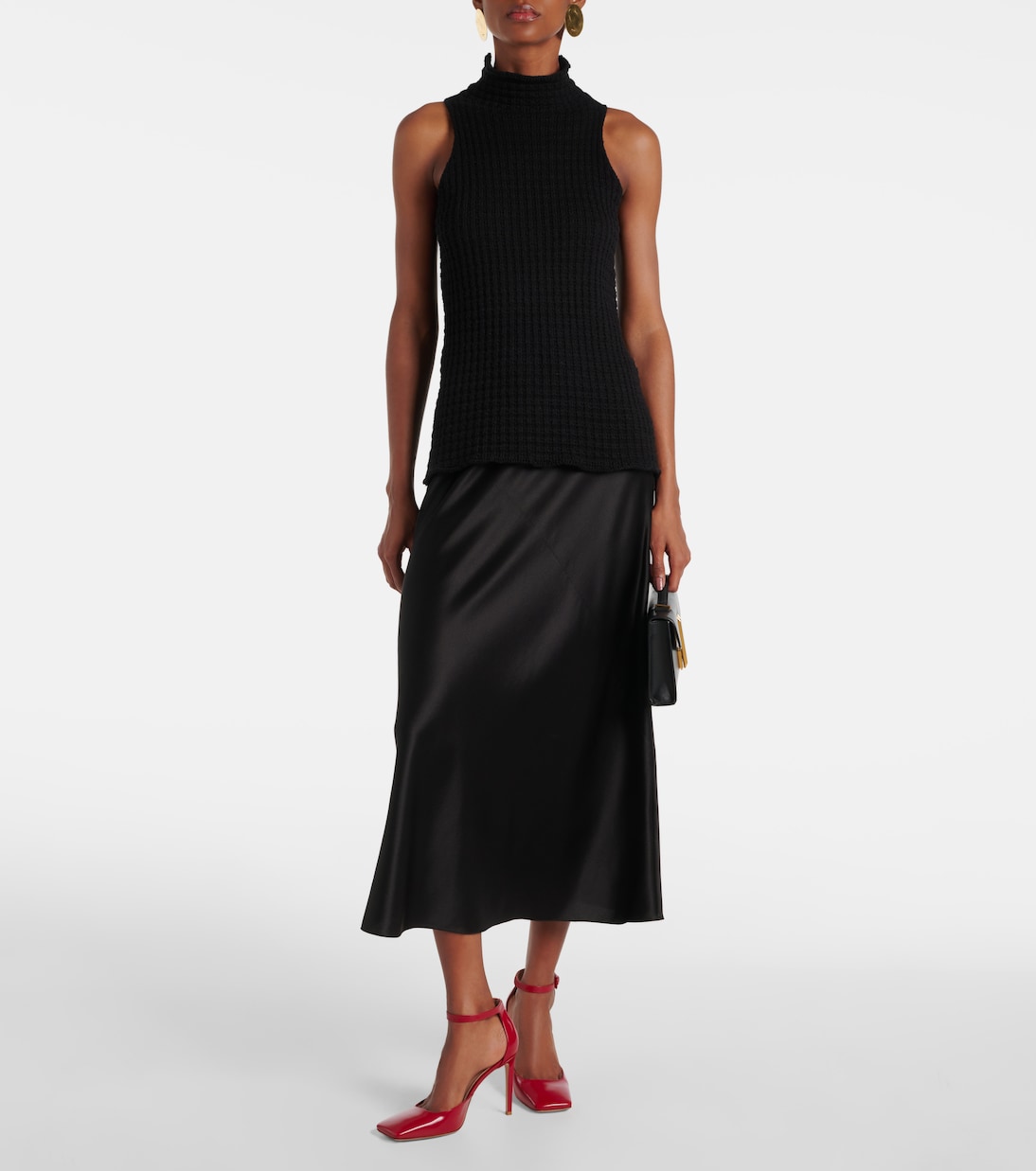 Casey leather d'Orsay pumps in red - Gianvito Rossi | Mytheresa