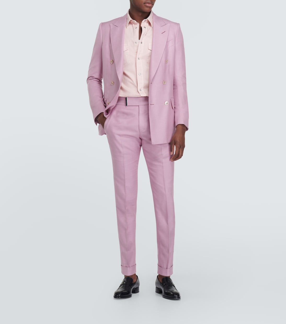 Atticus silk suit in purple - Tom Ford | Mytheresa