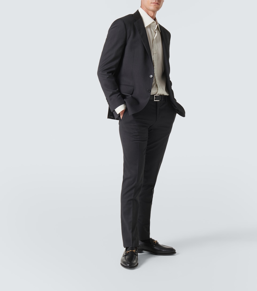 블랙 Colony 레더 로퍼 - George Cleverley | Mytheresa