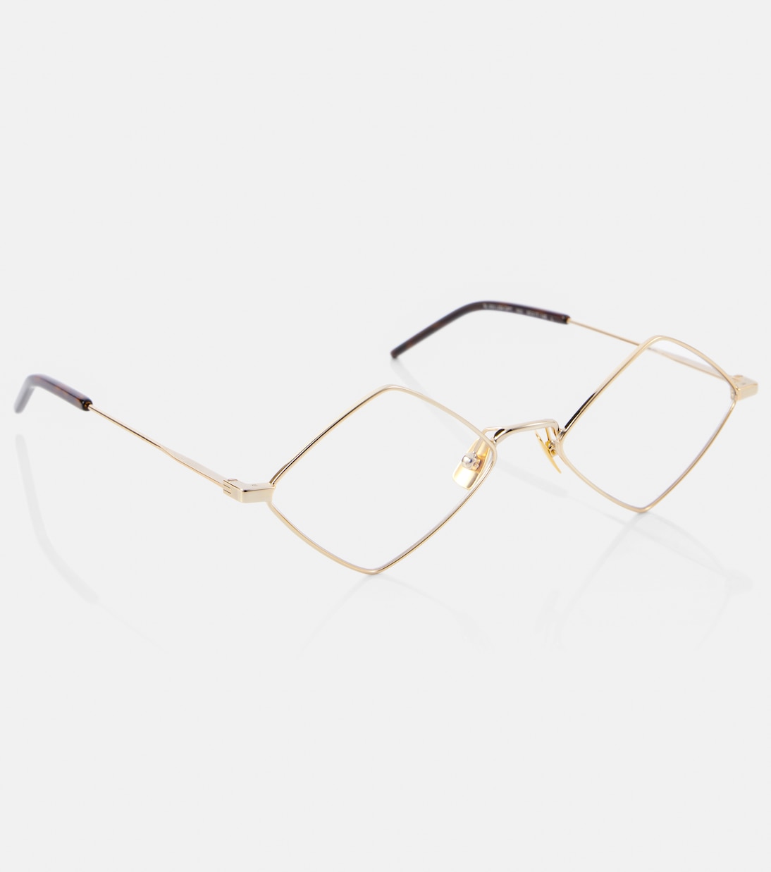 Lisa glasses in gold - Saint Laurent | Mytheresa