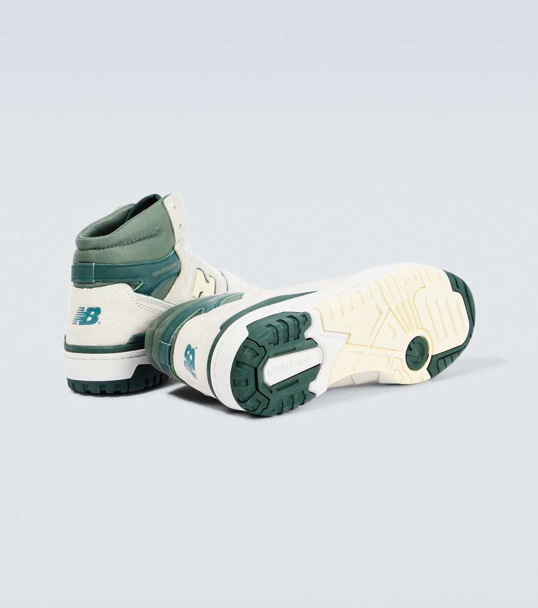 Zapatillas altas 650R de piel en blanco - New Balance | Mytheresa