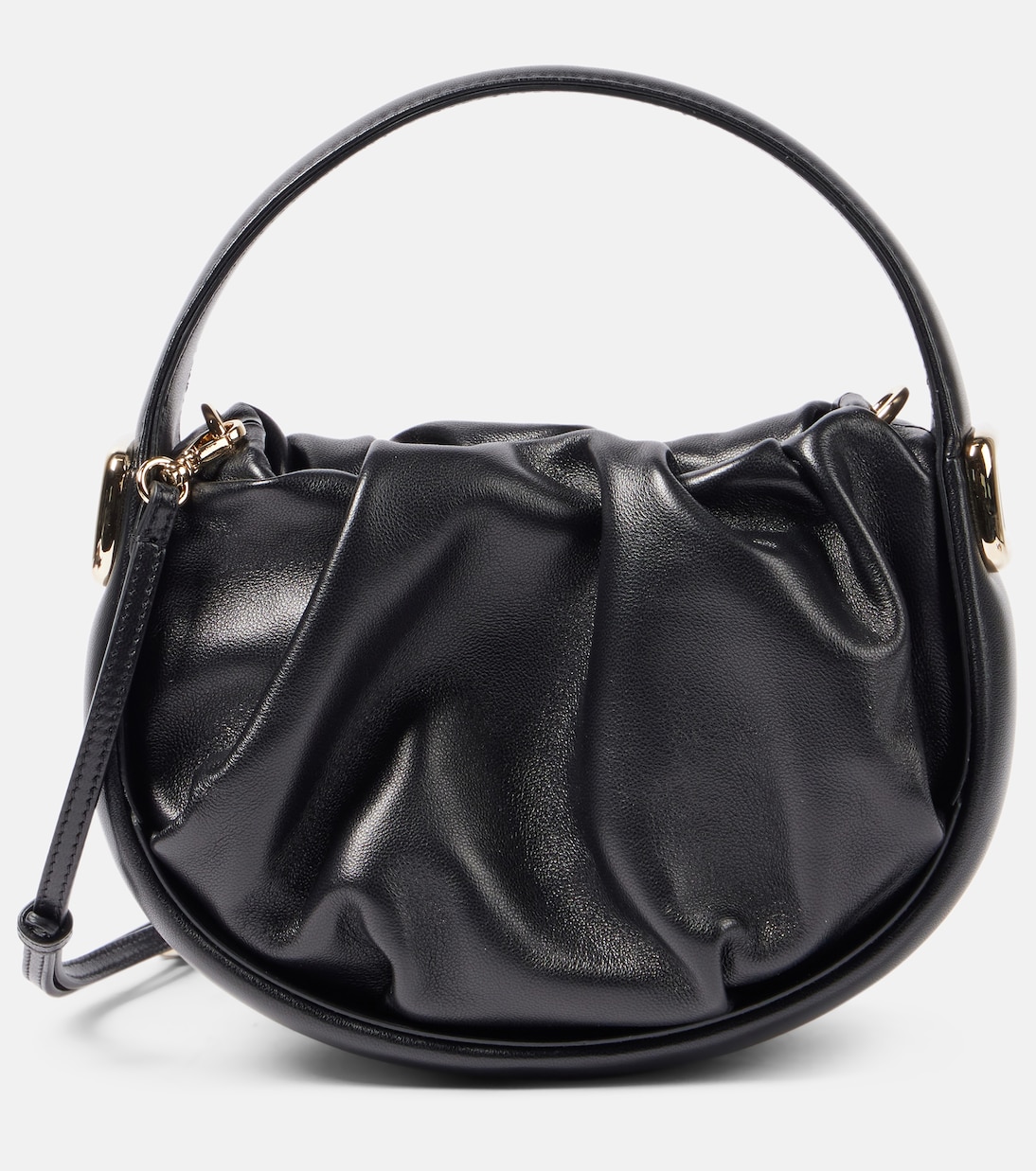 Viv' Choc Royale Mini leather shoulder bag in black - Roger Vivier ...