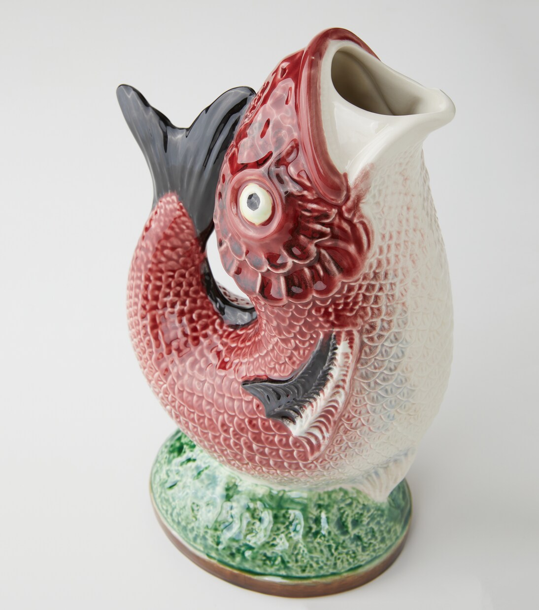 Fish Large pitcher in multicoloured - Bordallo Pinheiro | Mytheresa