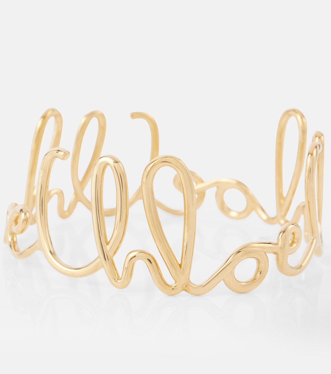 Iconic Bangle Set In Gold Chloe Mytheresa