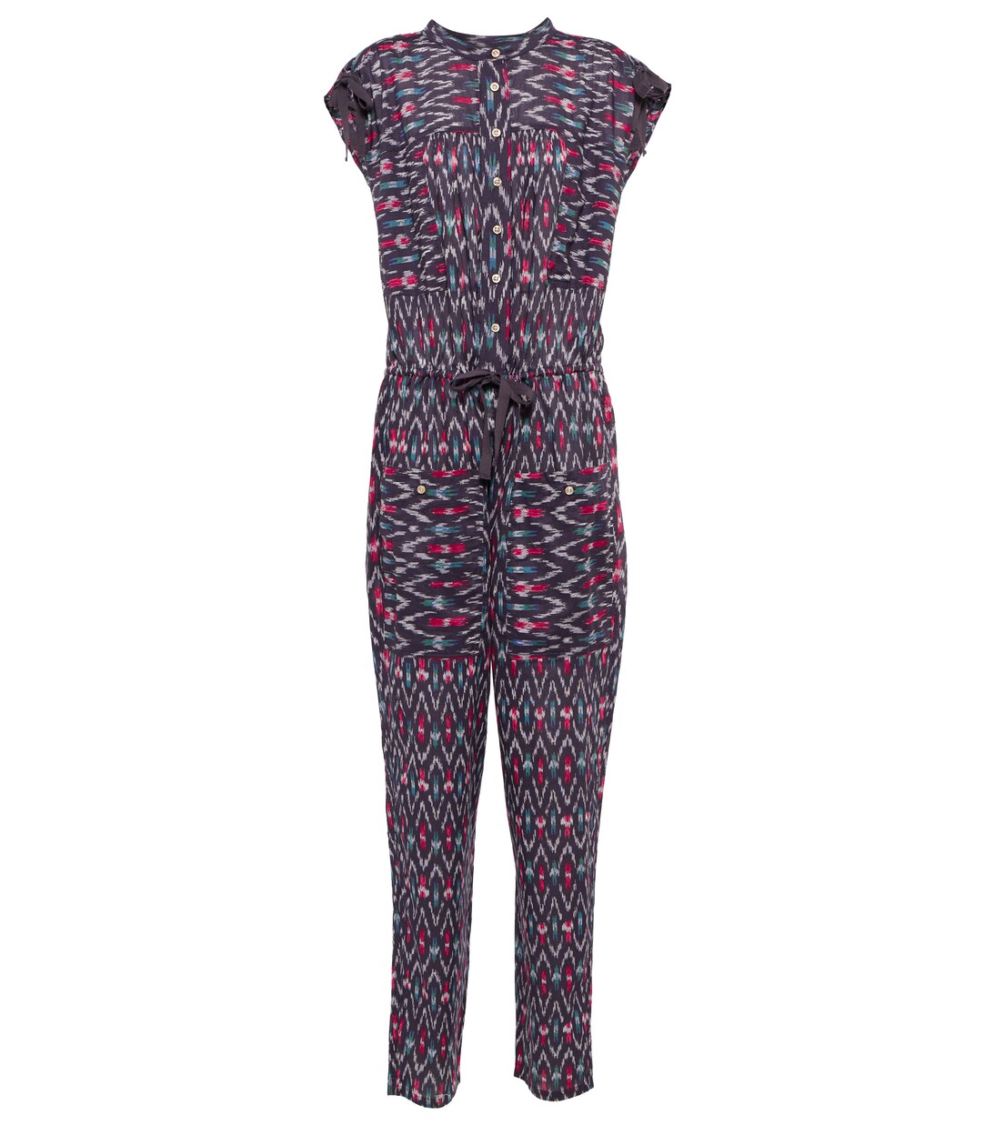 Laith printed cotton jumpsuit in multicoloured - Marant Etoile | Mytheresa