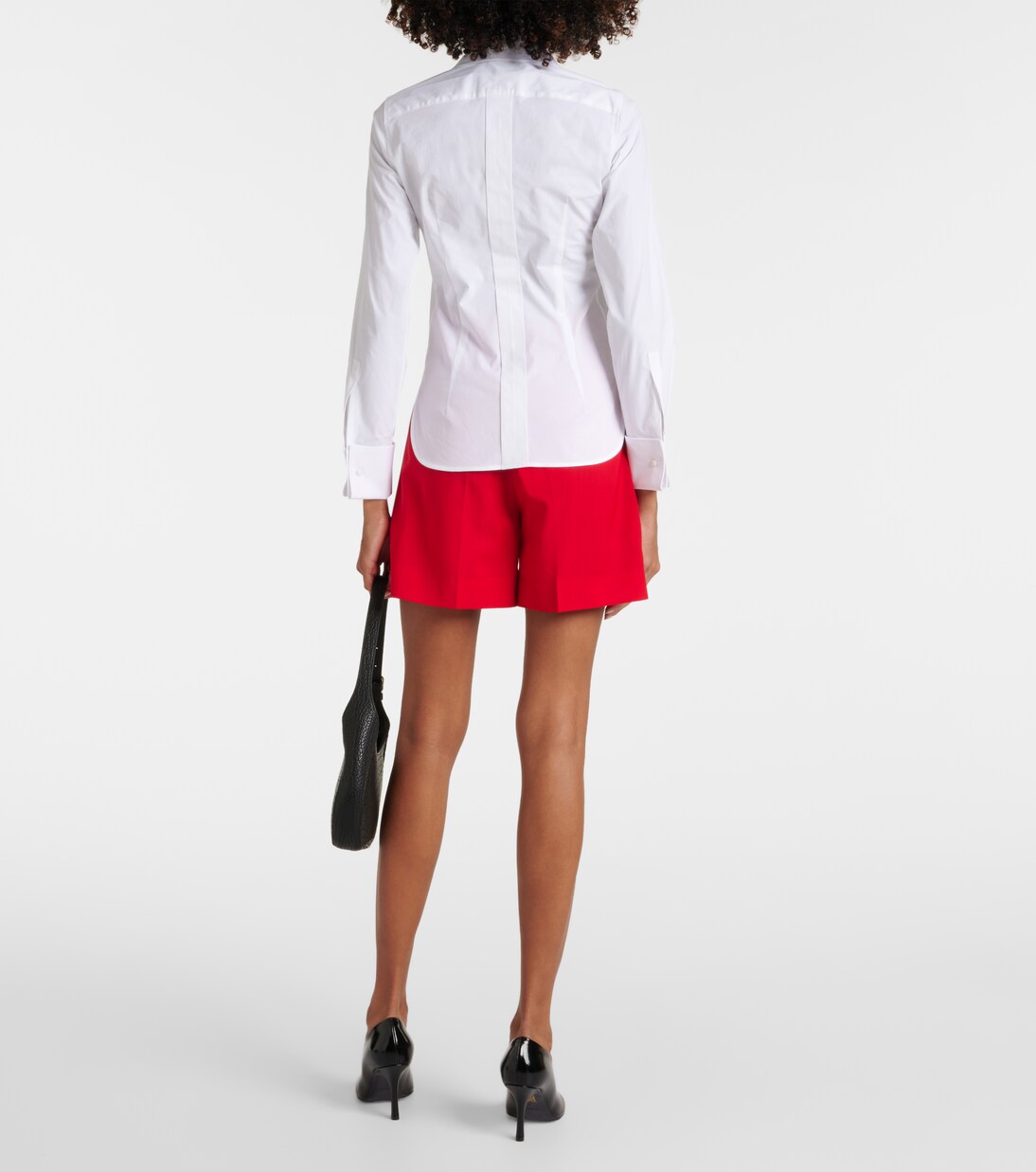 Knut cotton-blend poplin shirt in white - Max Mara | Mytheresa