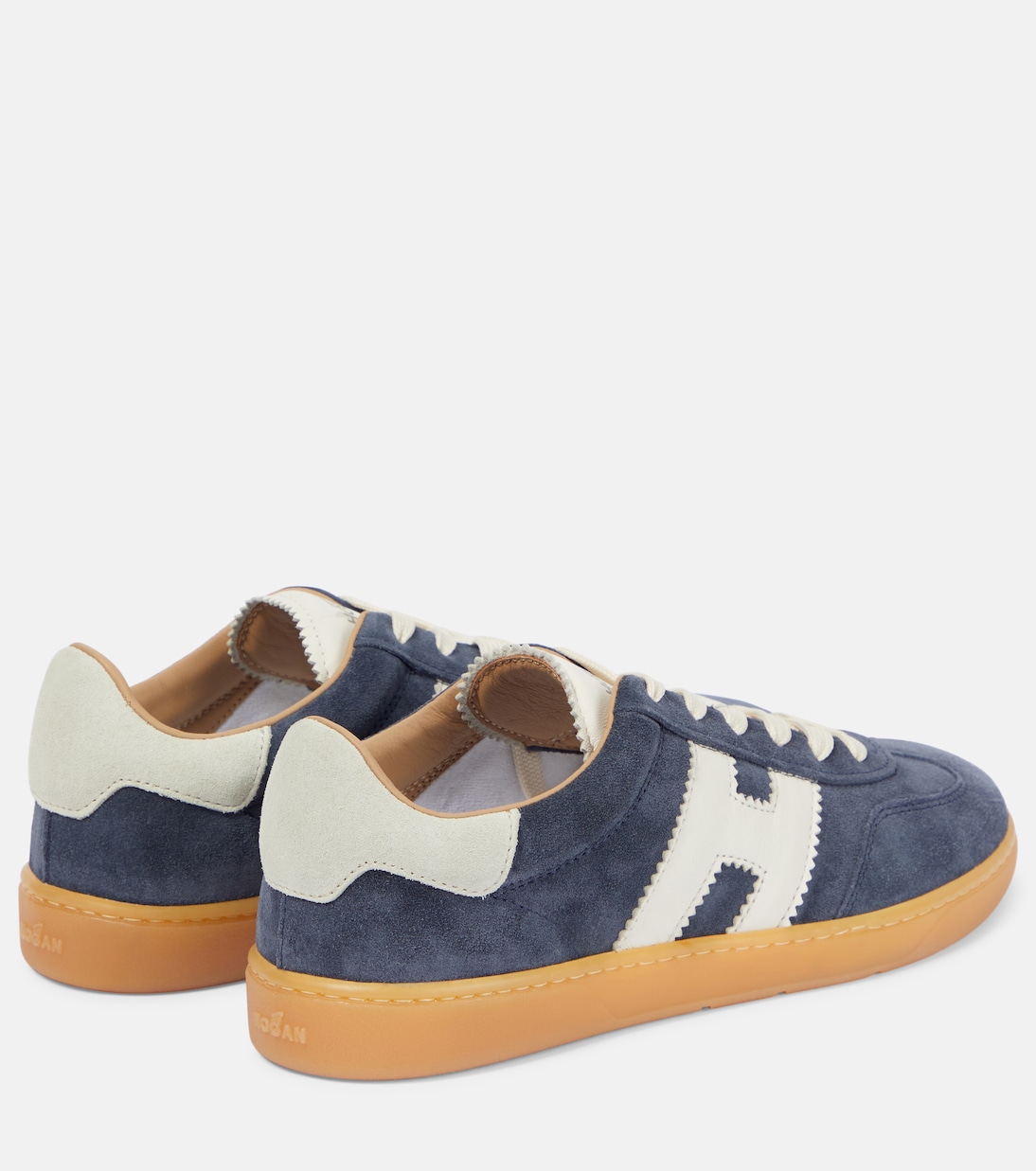 Hogan Cool suede low-top sneakers in blue - Hogan | Mytheresa