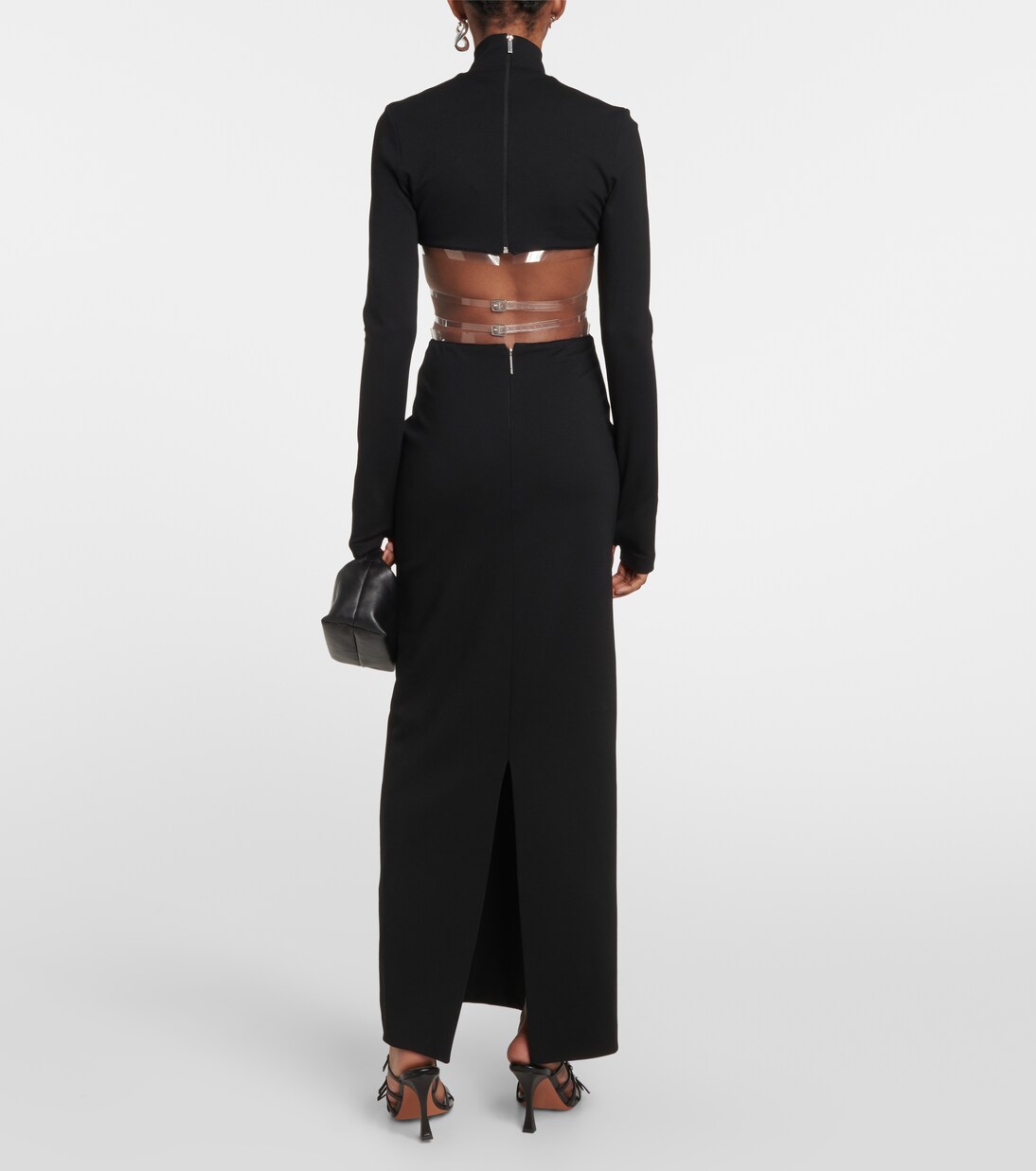 Cutout maxi dress in black - Christopher Kane | Mytheresa