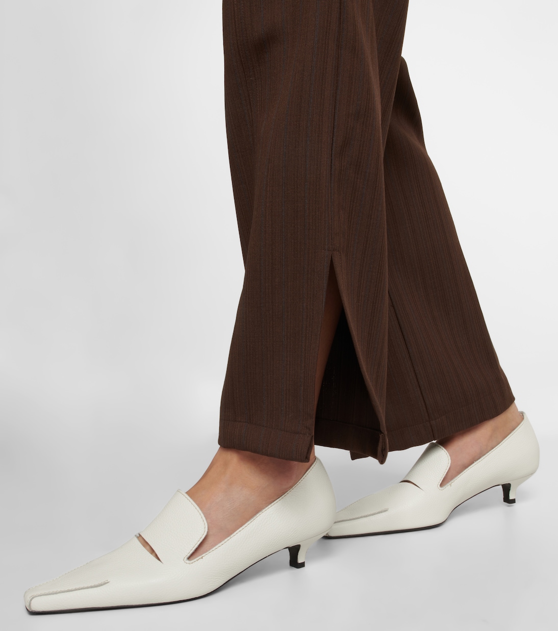 High-Rise-Hose in Braun - Jacques Wei | Mytheresa