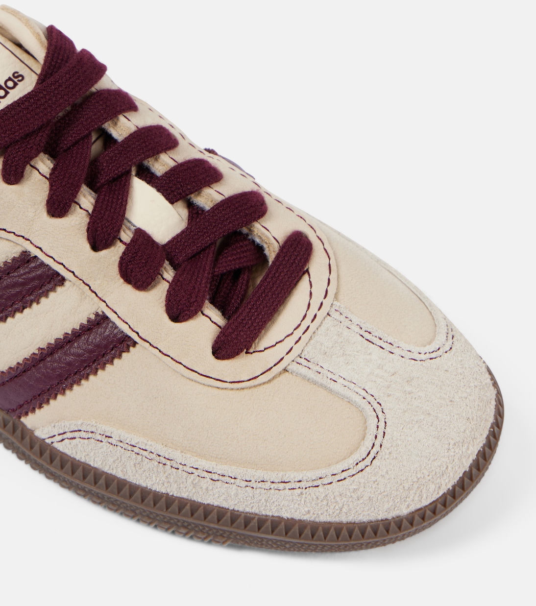 Samba OG suede-trimmed leather sneakers in white - Adidas | Mytheresa