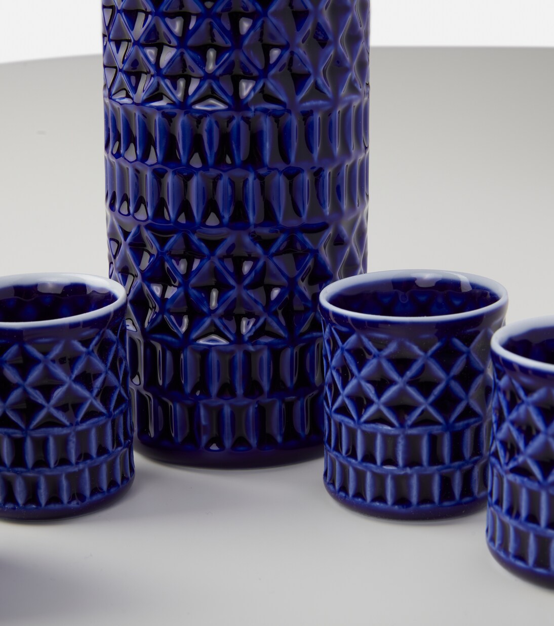 Portomarínico 7-piece wine set in blue - Sargadelos | Mytheresa