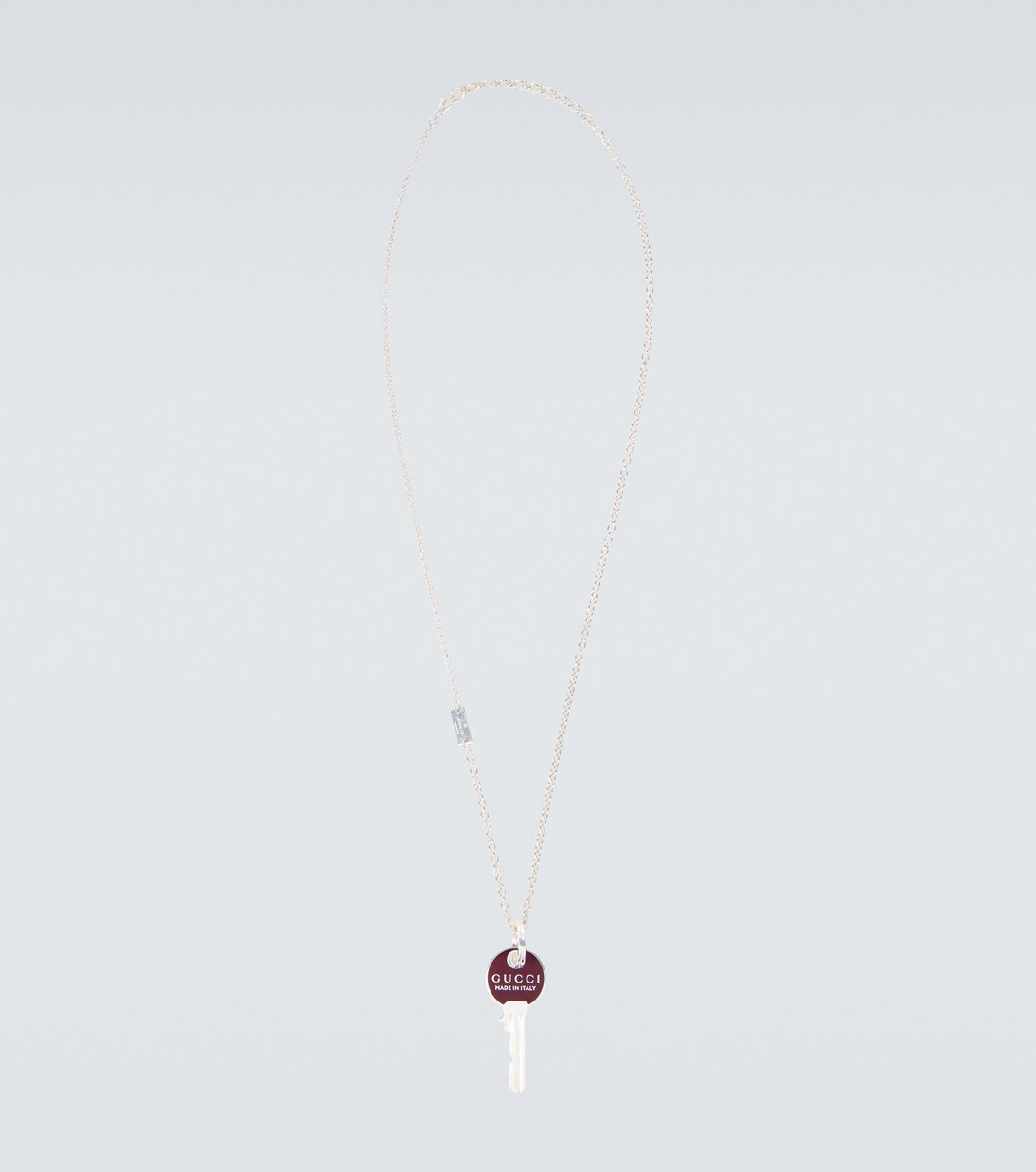 Trademark sterling silver pendant necklace in silver - Gucci | Mytheresa